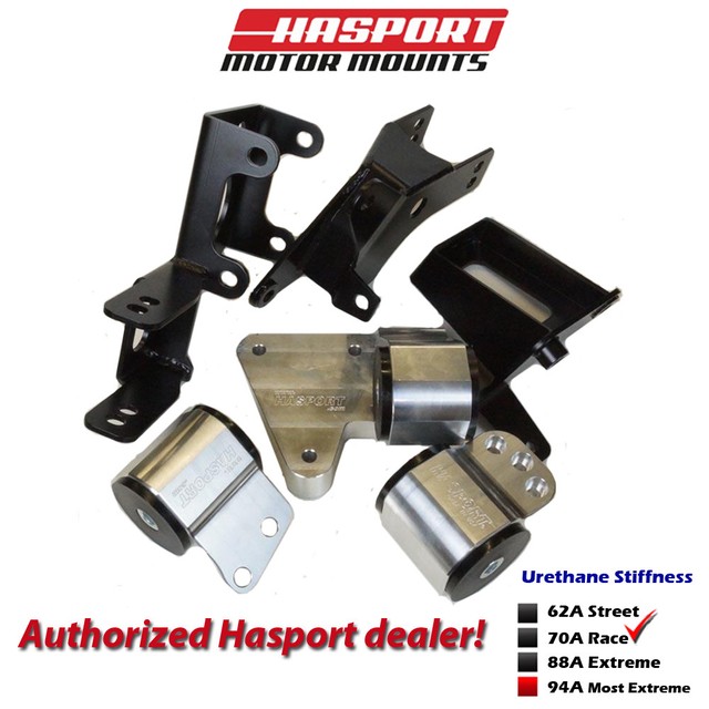 Hasport Engine Mount Kit for K-series K24 Accord TSX Manual in 92-95 ...