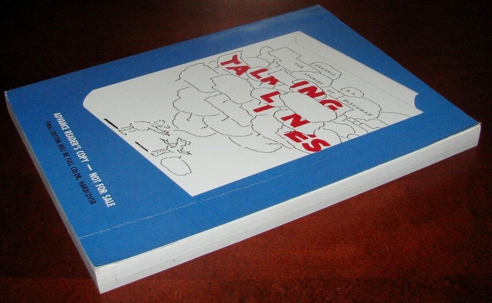Talking Lines R.O. Blechman ARC Advance Reader Copy Drawn Quarterly ...