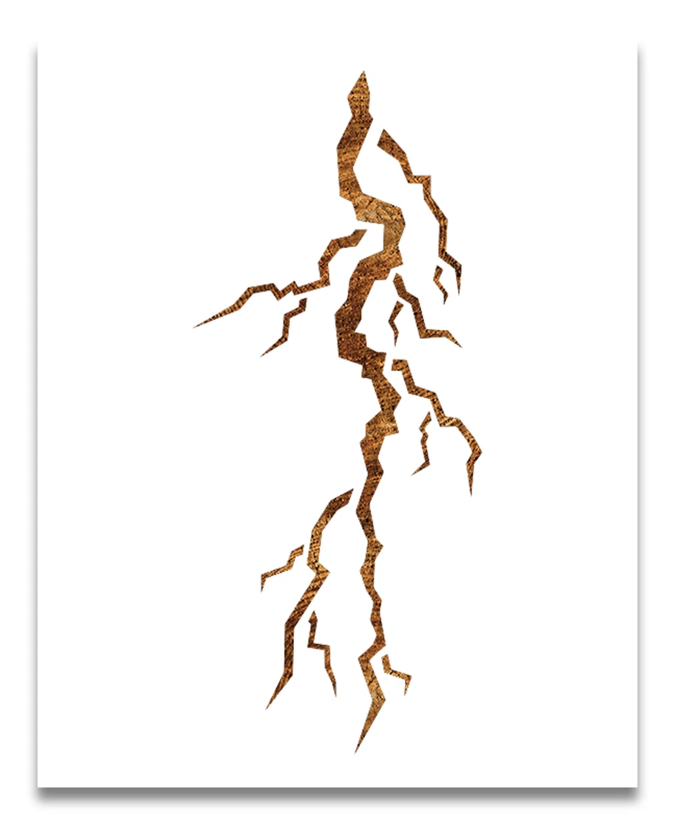 Lightning Bolt Painting