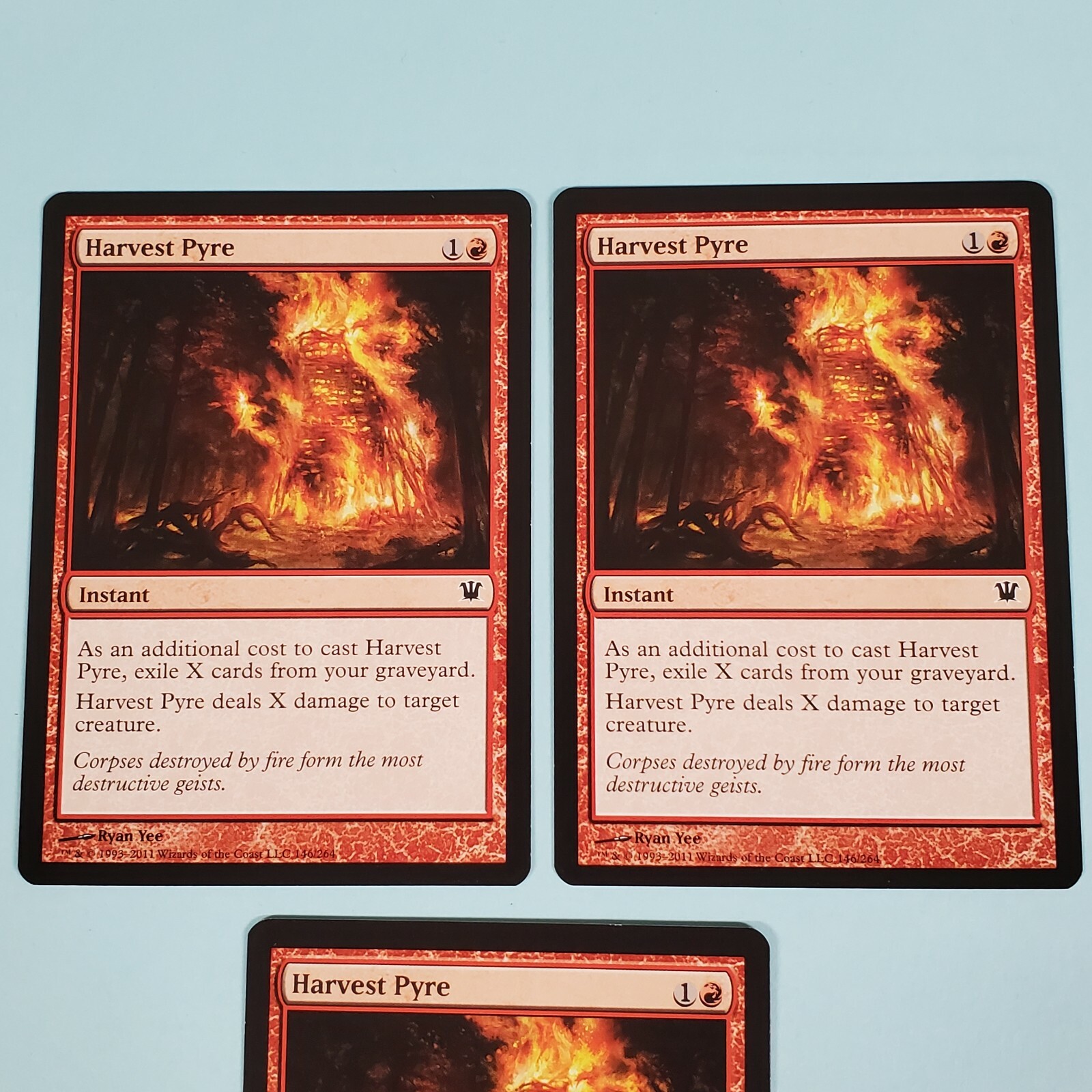 MTG Harvest Pyre Innistrad 146/264 Regular Common for sale online | eBay