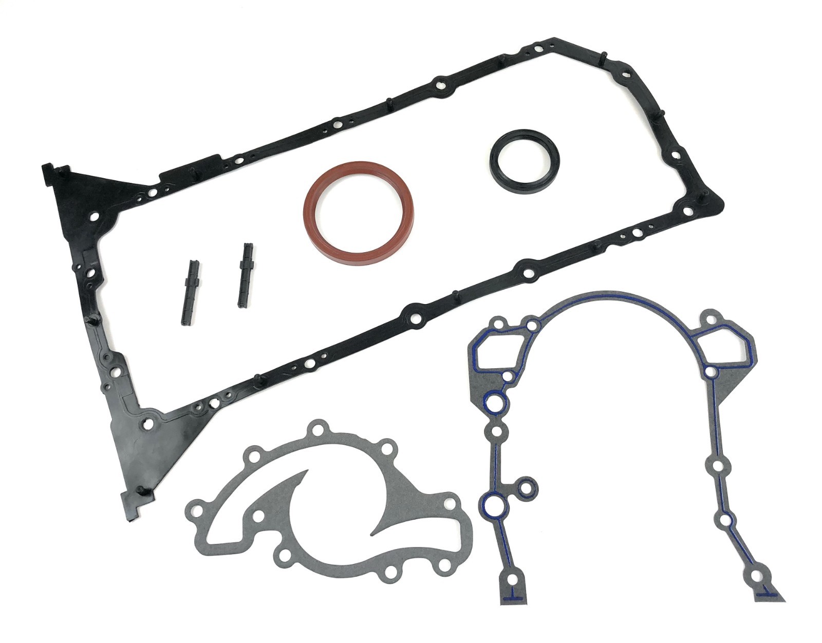 P38 Range Rover Discovery II 2 Oil Pan Sump Lower Engine Gasket Crank ...