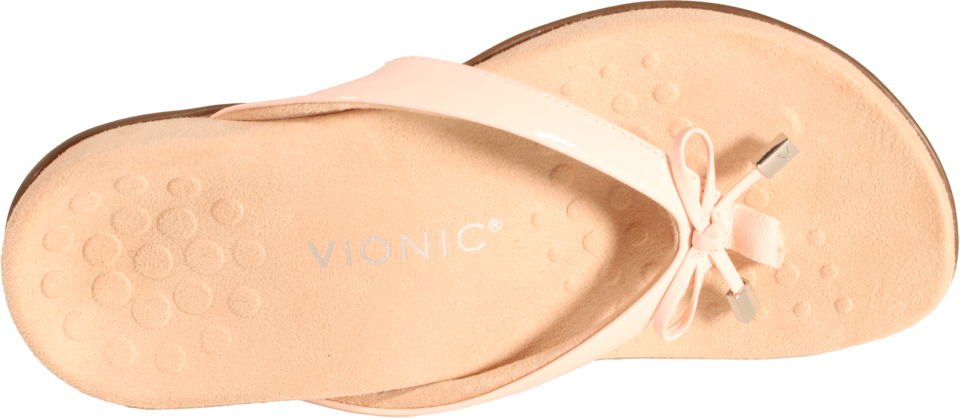 Vionic Bella Womens Orthotic Sandal Blush Patent Synthetic US Size 7 ...