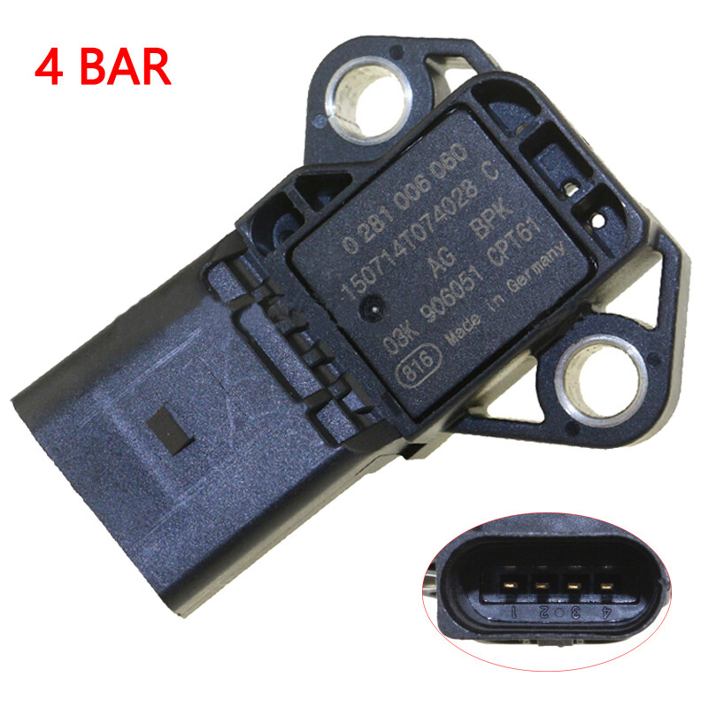 Turbo Boost Pressure MAP Sensor For VW AUDI SEAT SKODA PORSCHE Amarok ...