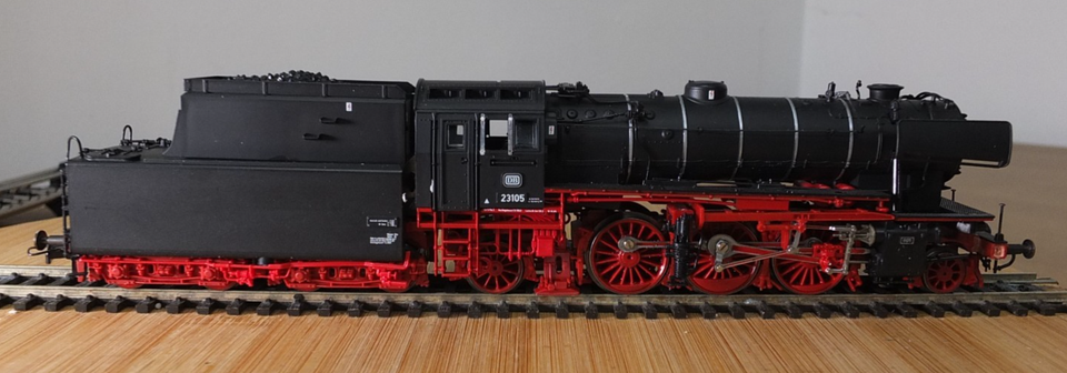 Roco 43248 HO gauge DB BR 23 steam loco in black livery | eBay