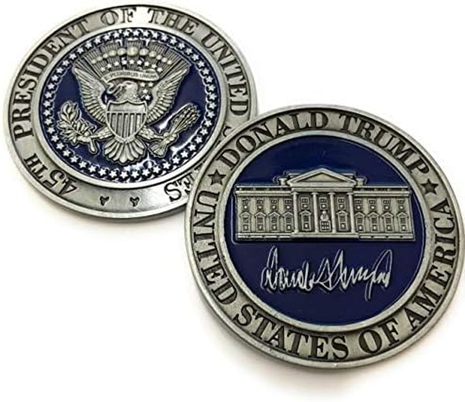 President Donald Trump Challenge Coin, Commemorating President Trump ...