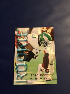 1995 Fleer Ultra Extra # 458 FRED MCCRARY ROOKIE Philadelphia Eagles ...