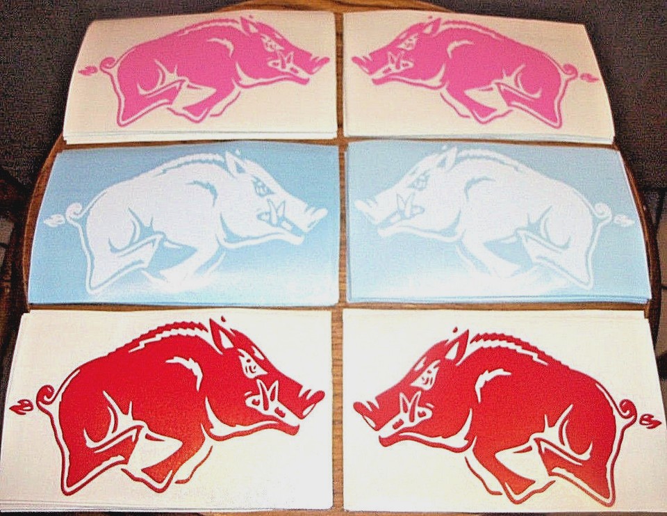 Forward Face Hog Vinyl window Decal Car Sticker COLOR CHOICE | eBay