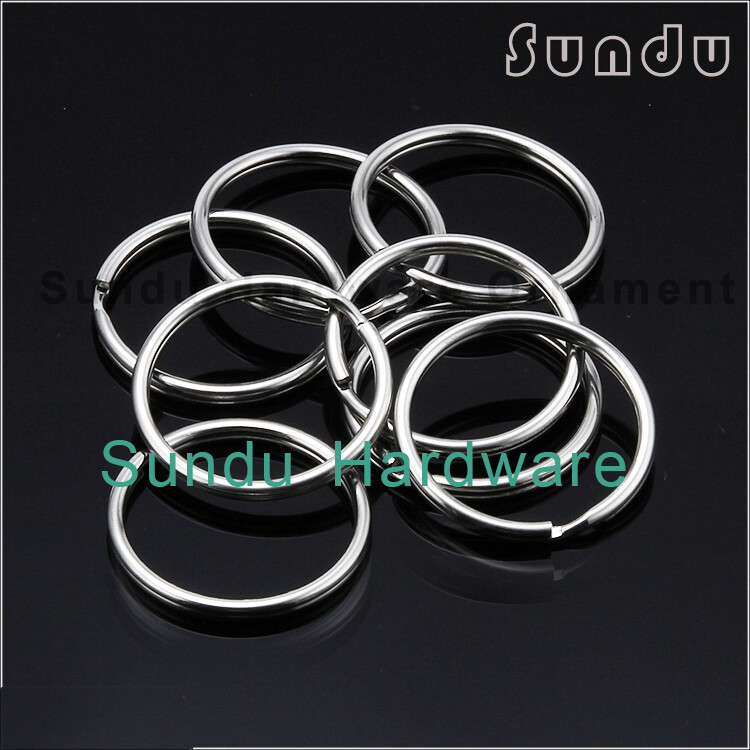 Stainless Steel Split Rings Key Ring Keyrings Keychain 10 - 10000Pcs | eBay