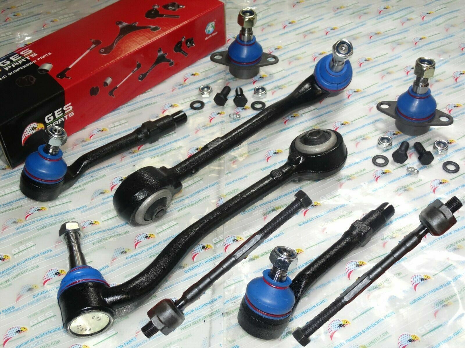 8PCS Front Suspension Kit 2000-2006 E53 X5 31126756491 31121096315 ...