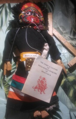 Vintage Antique Genuine Handmade NEAPLESE Marionette Two-Faced PUPPET ...