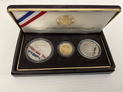 1989 U.S. Congressional 3-Coin Proof Set | eBay