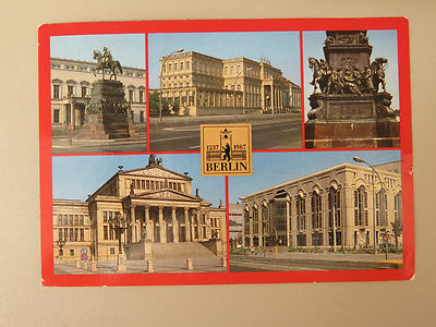 Postkarte Multibildkarte Berlin 1237 1987 | eBay