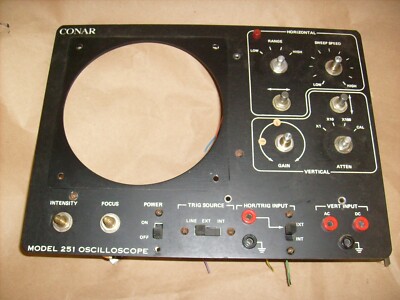 Oscilloscopes - Oscilloscope Front Panel