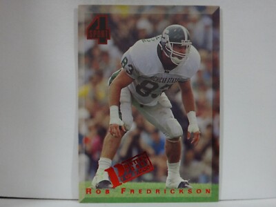 1994 Classic 4 Sport Printer's Proof /1000 Rob Fredrickson #72 Rookie ...