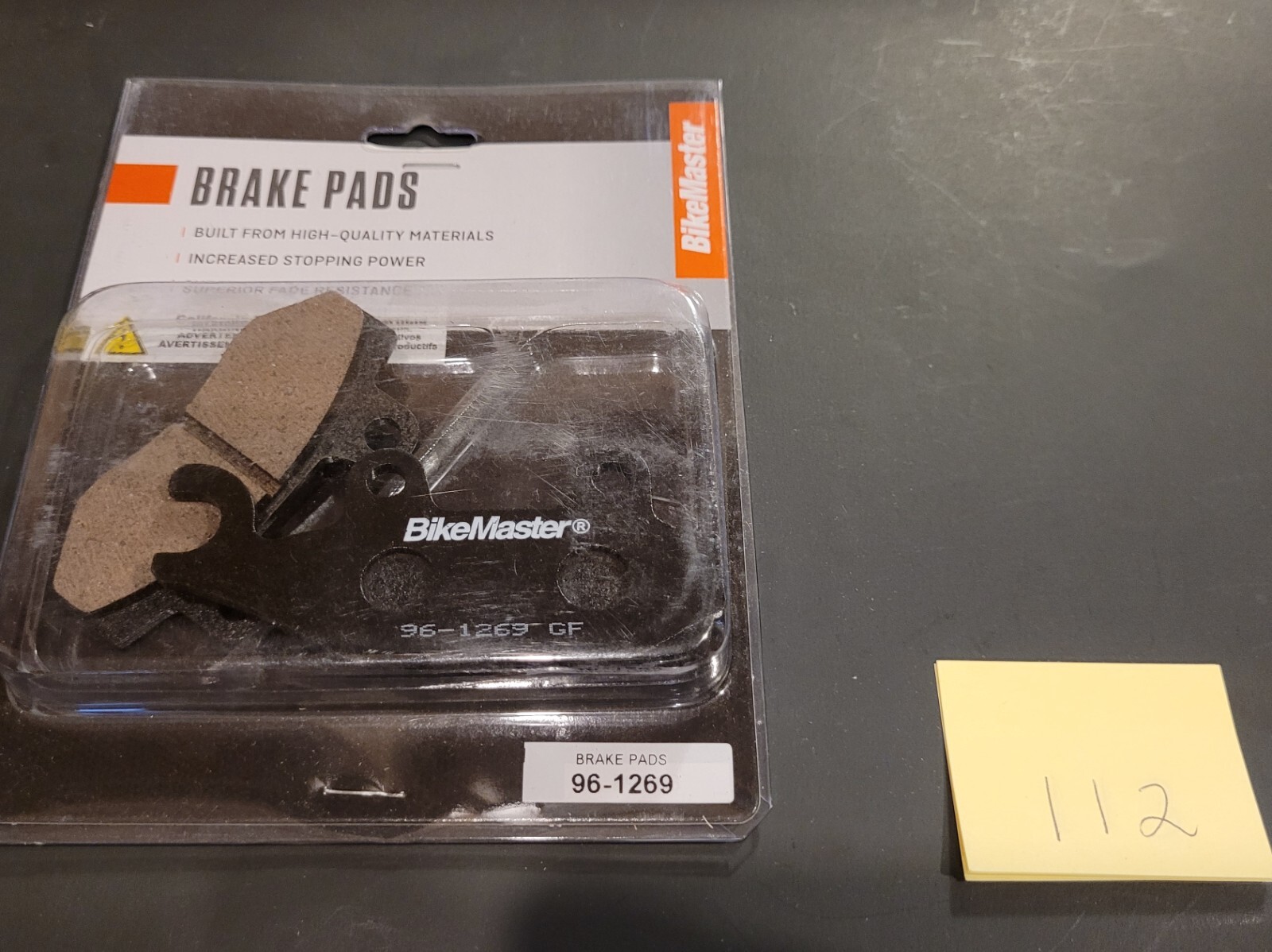 Front Right Side Brake Pads BikeMaster Y2032 / 96-1269 | eBay