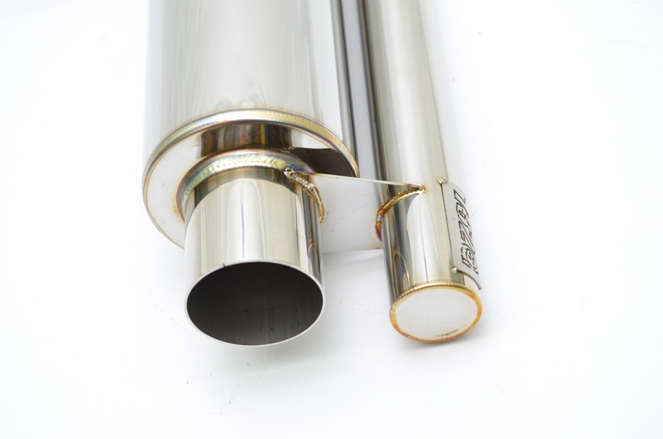 1320 Performance Ultra Quiet Short QW Resonator Muffler Universal 3 ...