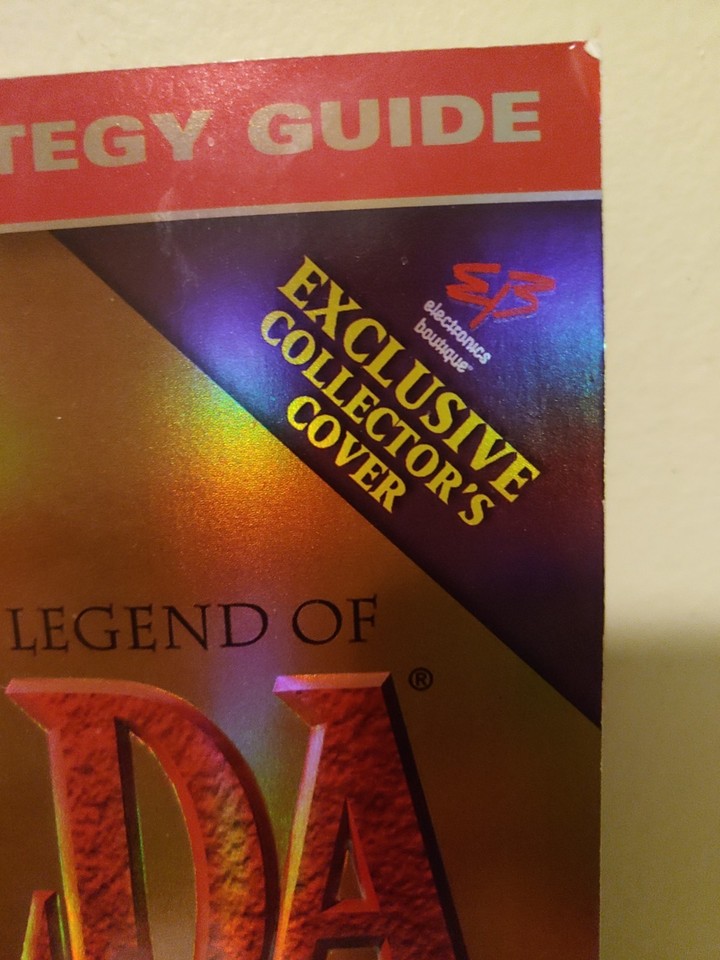 The Legend of Zelda Ocarina of time (holographic cover).strategy ...