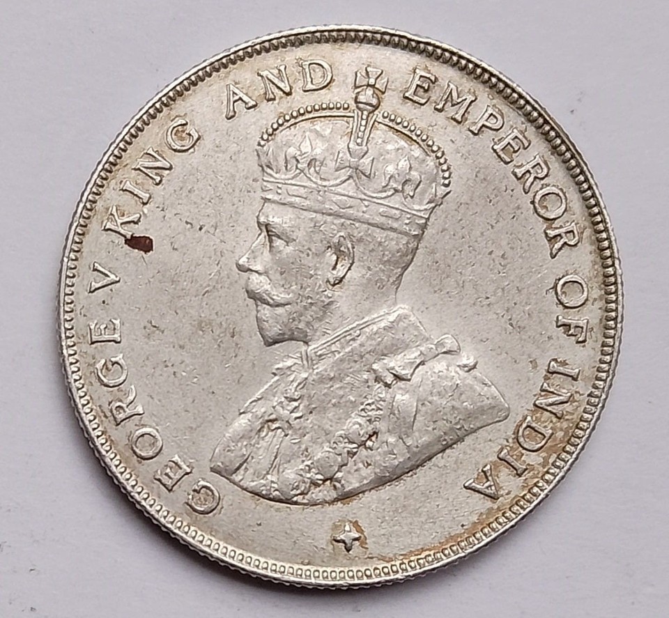 Straits Settlements George V: 1 Dollar 1920 Silver Coin KM#33 vf+ | eBay