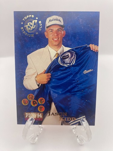 94-95 Topps Stadium Club Jason Kidd Rookie Card | eBay