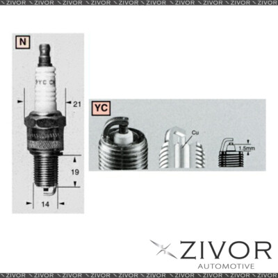 New Champion Spark Plug-Set of 2 For ALFA ROMEO N9YC | eBay
