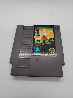 Baseball Nintendo NES Game Cartridge Only 5 Screw Variant | eBay
