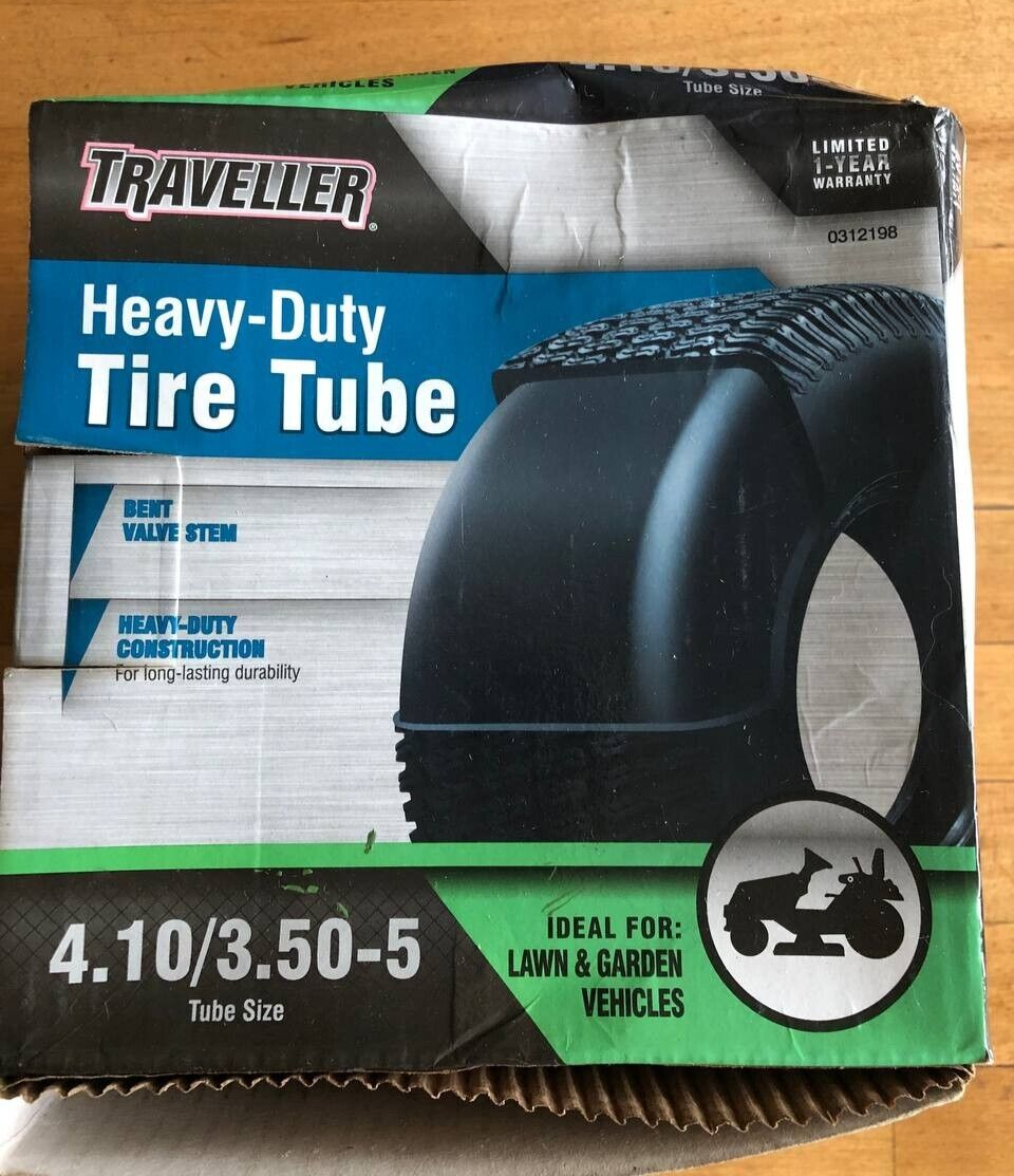 Traveller 4.10/3.50-4 Heavy Duty Tire Inner Tube TR87 Stem | eBay