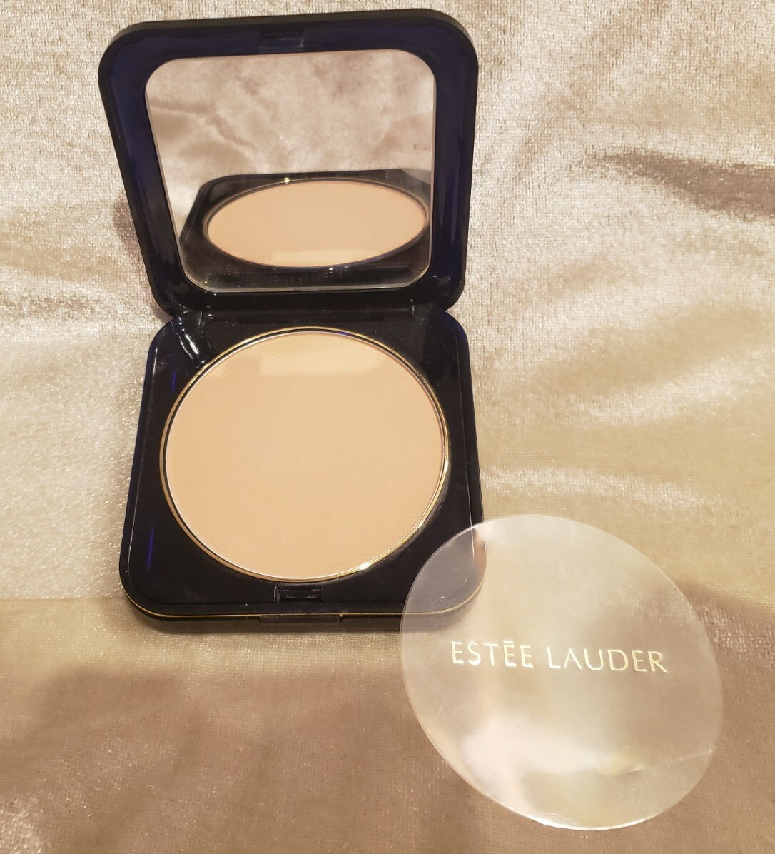 ESTEE LAUDER Compact Finish Double Performance Makeup MORNING BEIGE 07 ...