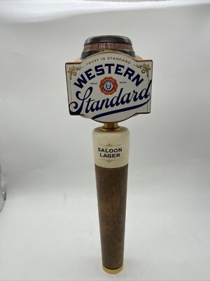 Western Standard Saloon Lager Beer Tap Handle 10” | eBay