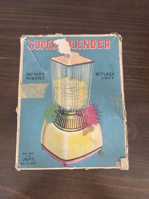 Vintage 1960s Super Blender w/Light Toy Blender Pink Mini Appliances ...