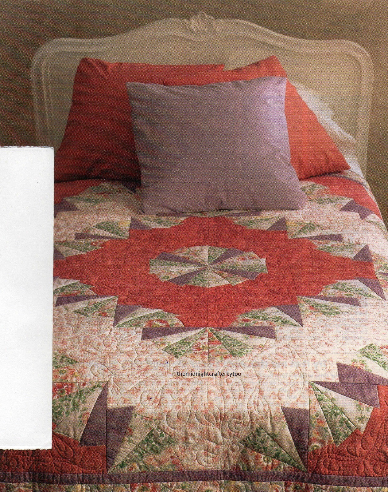 Chantilly Fans Quilt Pattern Pieced/Applique KH | eBay