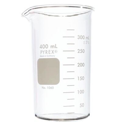 PYREX Berzelius Tall Form 400mL Beaker Graduated Ea | eBay