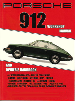 912 PORSCHE SHOP MANUAL SERVICE REPAIR BOOK OWNERS RESTORATION GUIDE ...