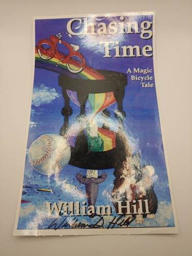 Chasing Time By William Hill Book Poster Signed By Author | eBay