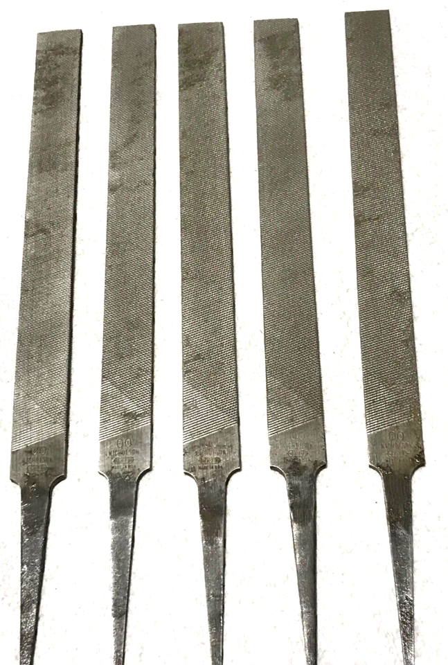 Nicholson USA, XF Swiss Pattern 00 cut, 6" rectangular file. | eBay