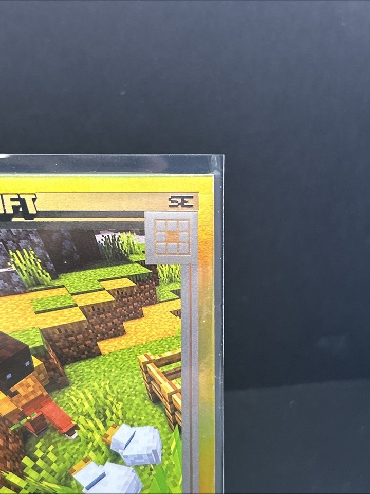 2024 Panini Minecraft Egg Gold Holo Foil Crafting Gold #113 MINT /50 🔥🥚 ...