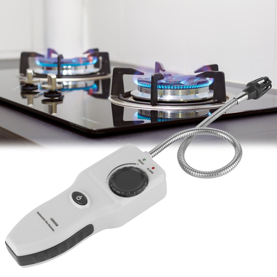 ・Portable Combustible Flammable Gas Detector Leakage Methane Natural ...