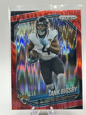 2025 Panini Prizm - Tank Bigsby #175 Red Flash Prizm - Jacksonville ...