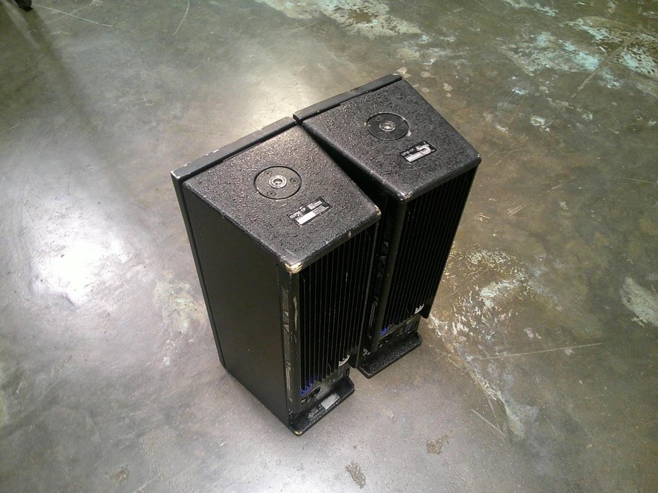 Lot of 2 Meyer UPM-1P Ultra-Compact Wide Coverage Active PA Loudspeaker ...