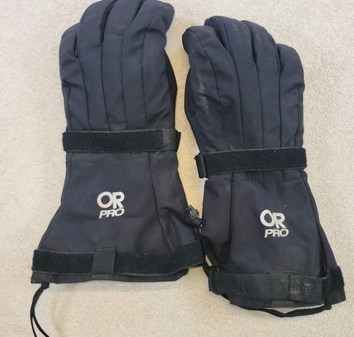 Outdoor Research OR Pro Ice Mitts GoreTex Black Winter Mittens Gloves ...