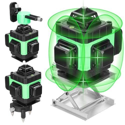 Battery Level High Accuracy 16 Lines 3° Self Leveling Green Light Lev ...