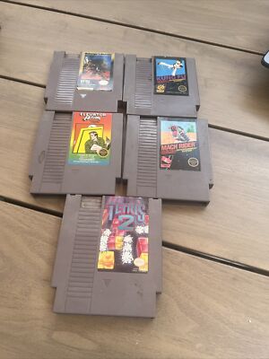 Lot of Original Nintendo Games Not Tested | eBay