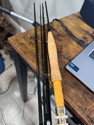 Cabela's stowaway 5 piece 4WT fly rod | eBay