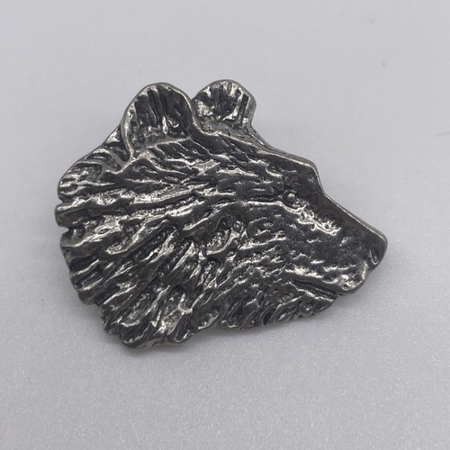 Vintage Silver Tone Bear Lapel Hat Pin | eBay