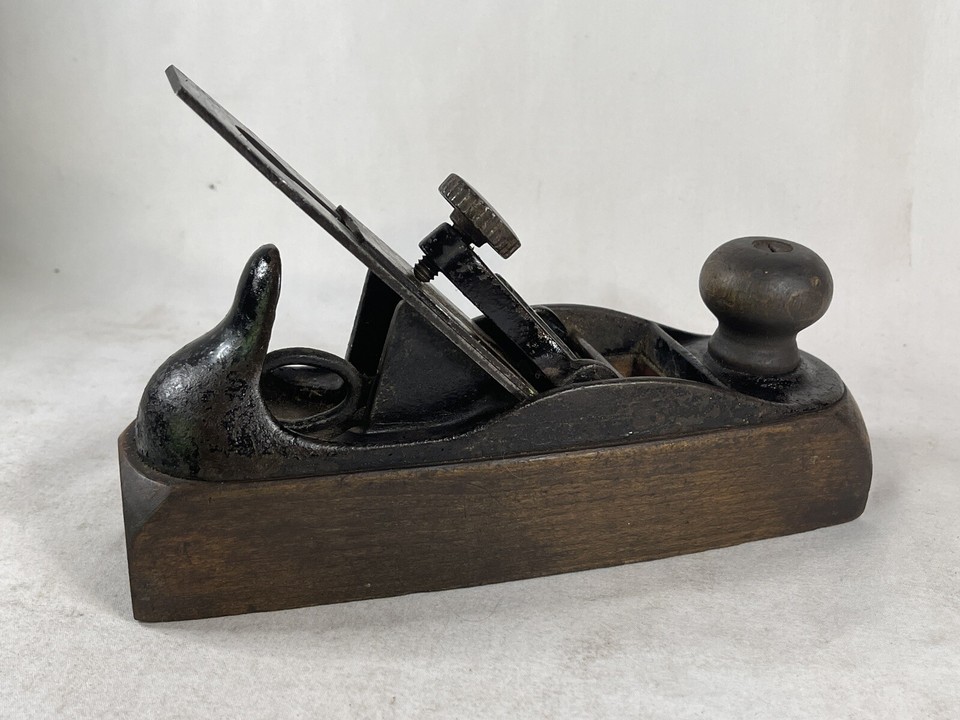 Antique 1877-1917 Stanley Liberty Bell "76" Iron Bottom Wood Plane 8 ...