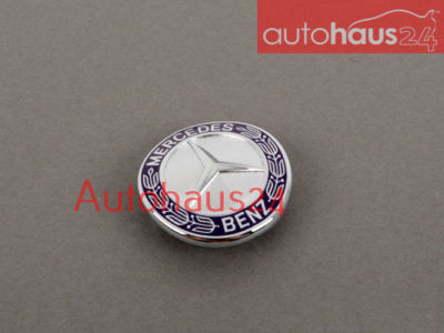 MERCEDES BENZ W221 W211 MERCEDES BADGE ON GRILLE SHELL GENUINE 221 817 ...