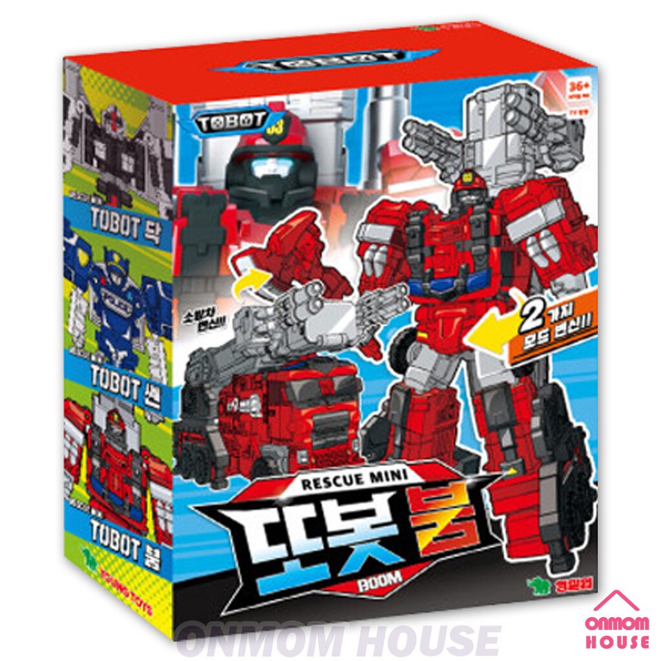 Tobot Mini V X Y X SOS Transformer Robot Figure Collection Korean Toy ...