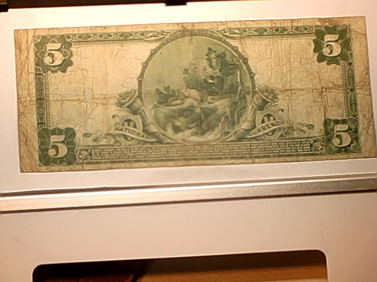 Quincy, IL - $5 1902 Plain Back Fr. 600 The Quincy-Ricker NB & TC Ch ...