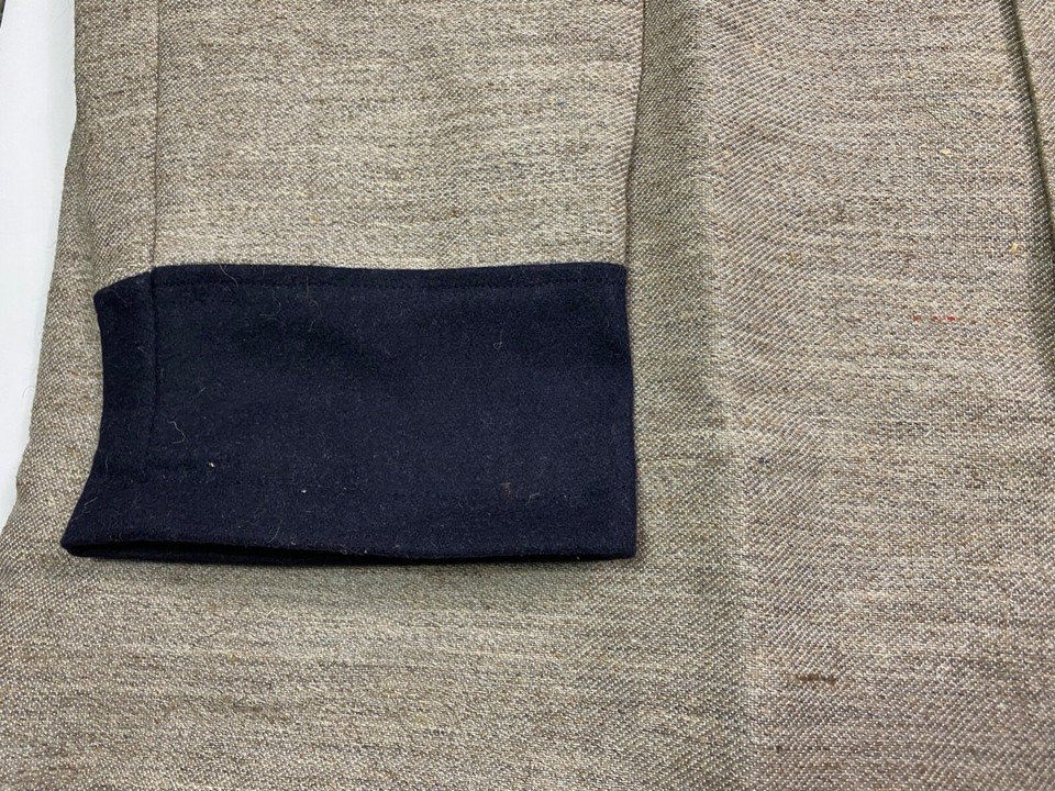CIVIL WAR CS CSA CONFEDERATE INFANTRY JEAN WOOL SHELL JACKET-2XLARGE ...