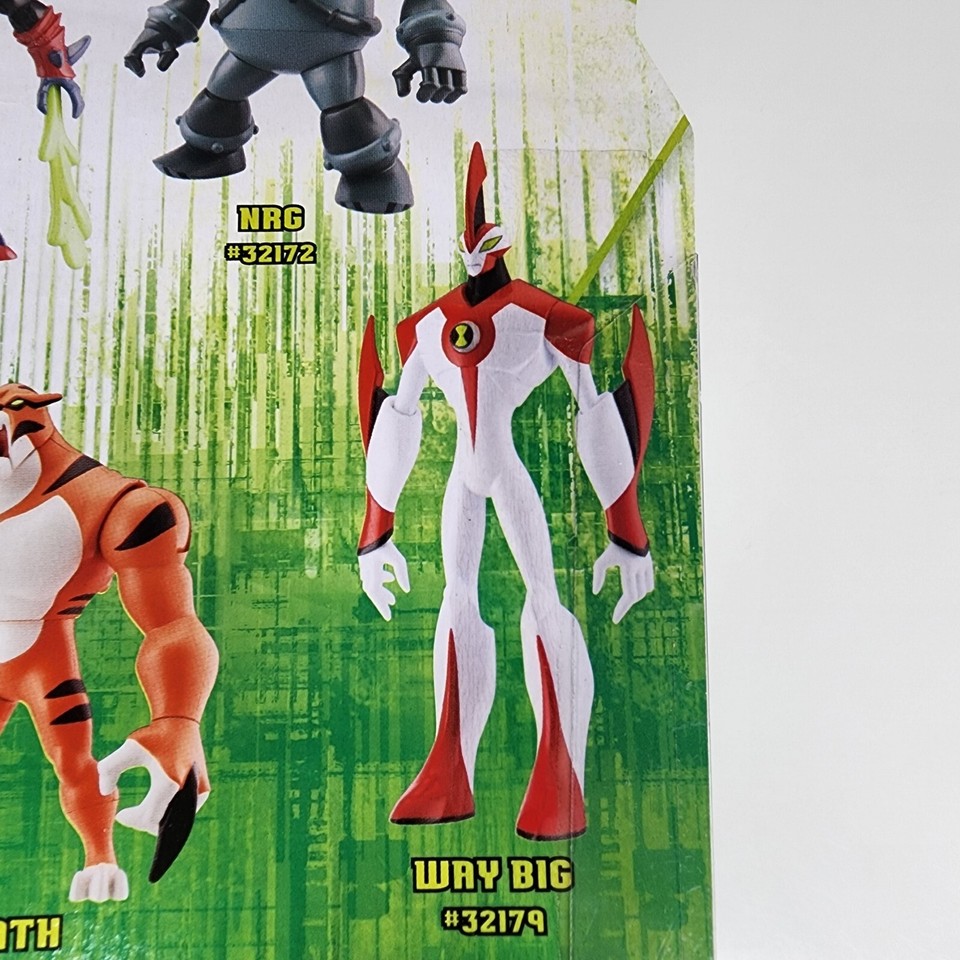 Large 6-8" Ben 10 Way Big 2011 Action Figurine VHTF Cartoon Network New ...