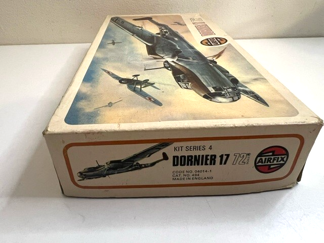 #521 - AIRFIX DORNIER 17 1:72 AIRPLANE MODEL KIT #494 - NIOB NEW IN ...